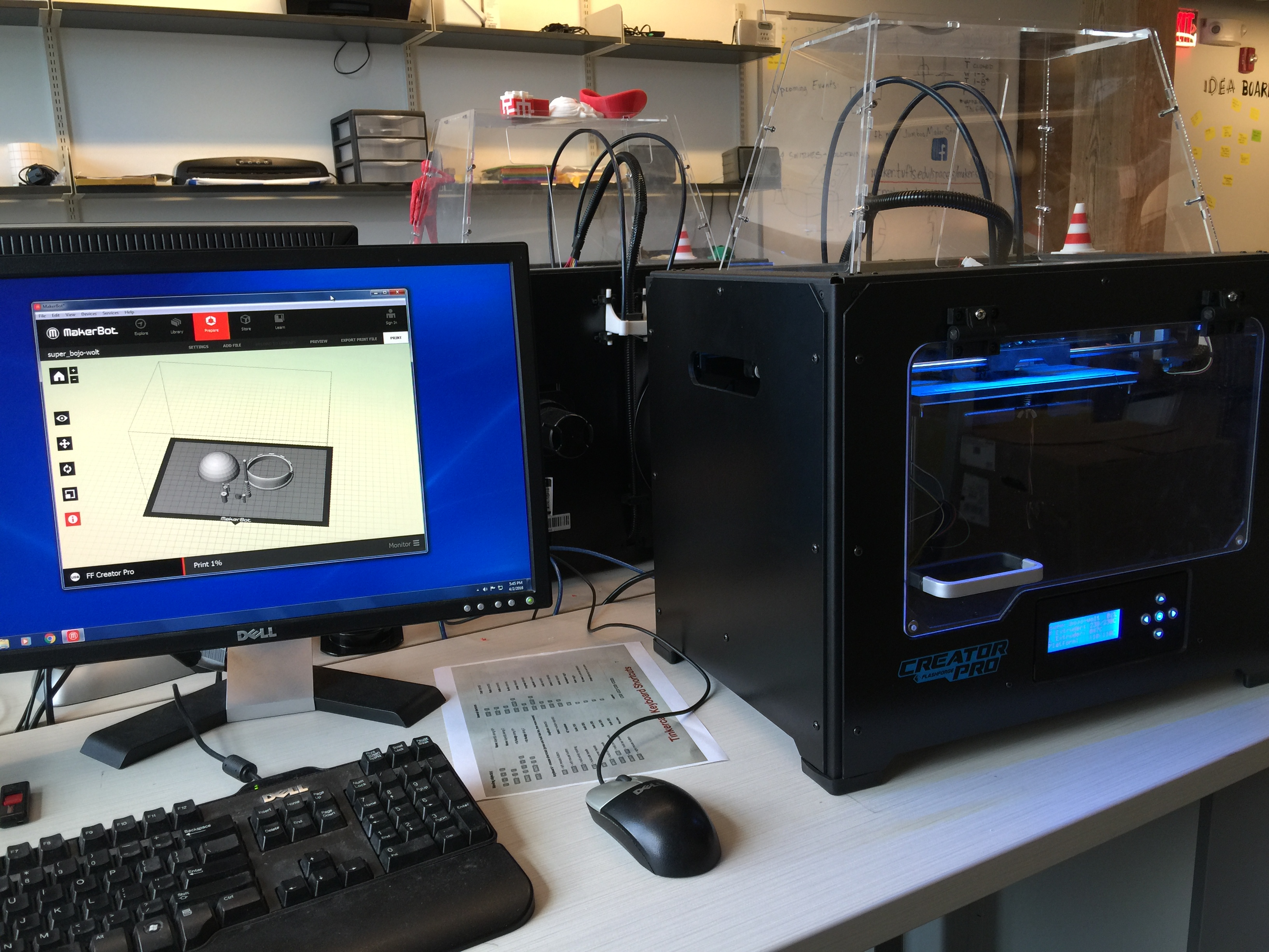 FlashForge Creator Pro | Tufts Maker Network