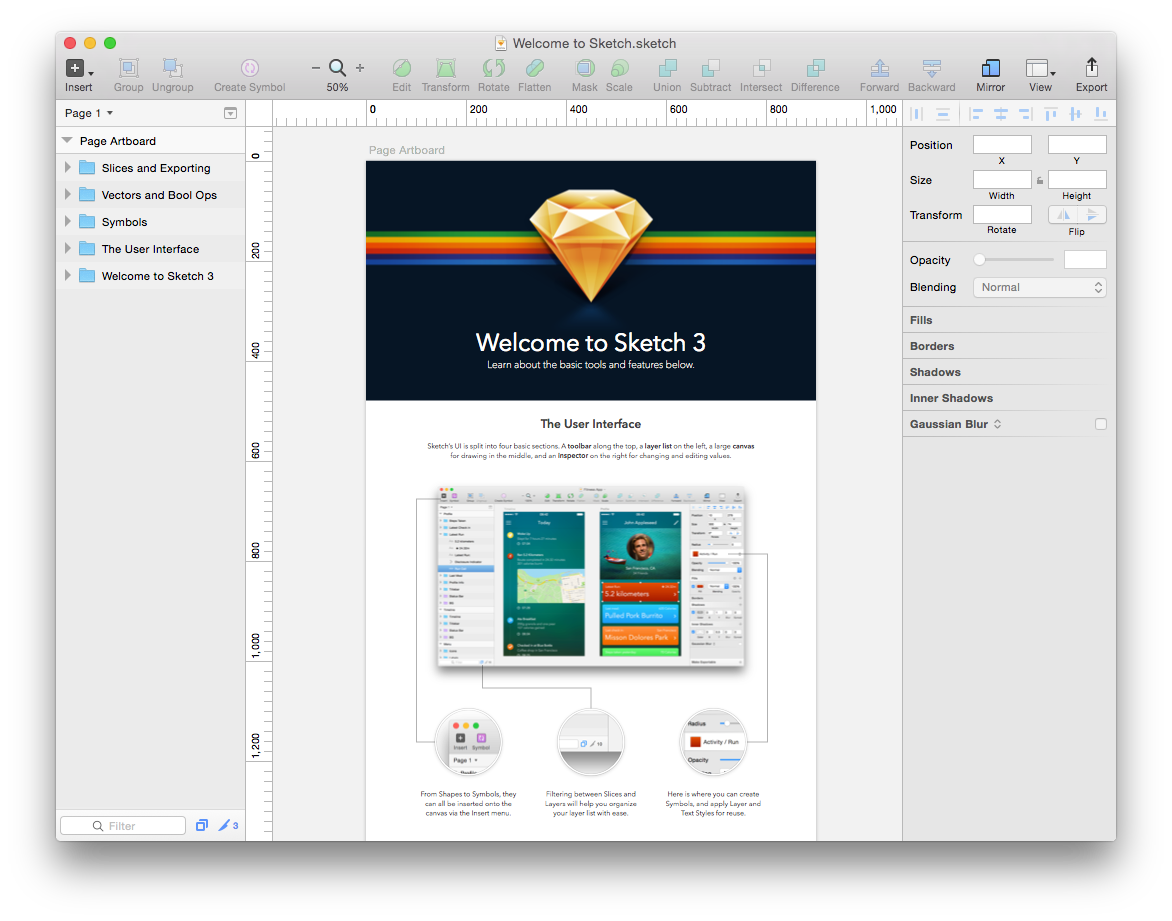 User Interface Design with Sketch | Tufts Maker Network