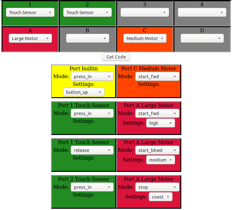 Event-Driven EV3 | Tufts Maker Network