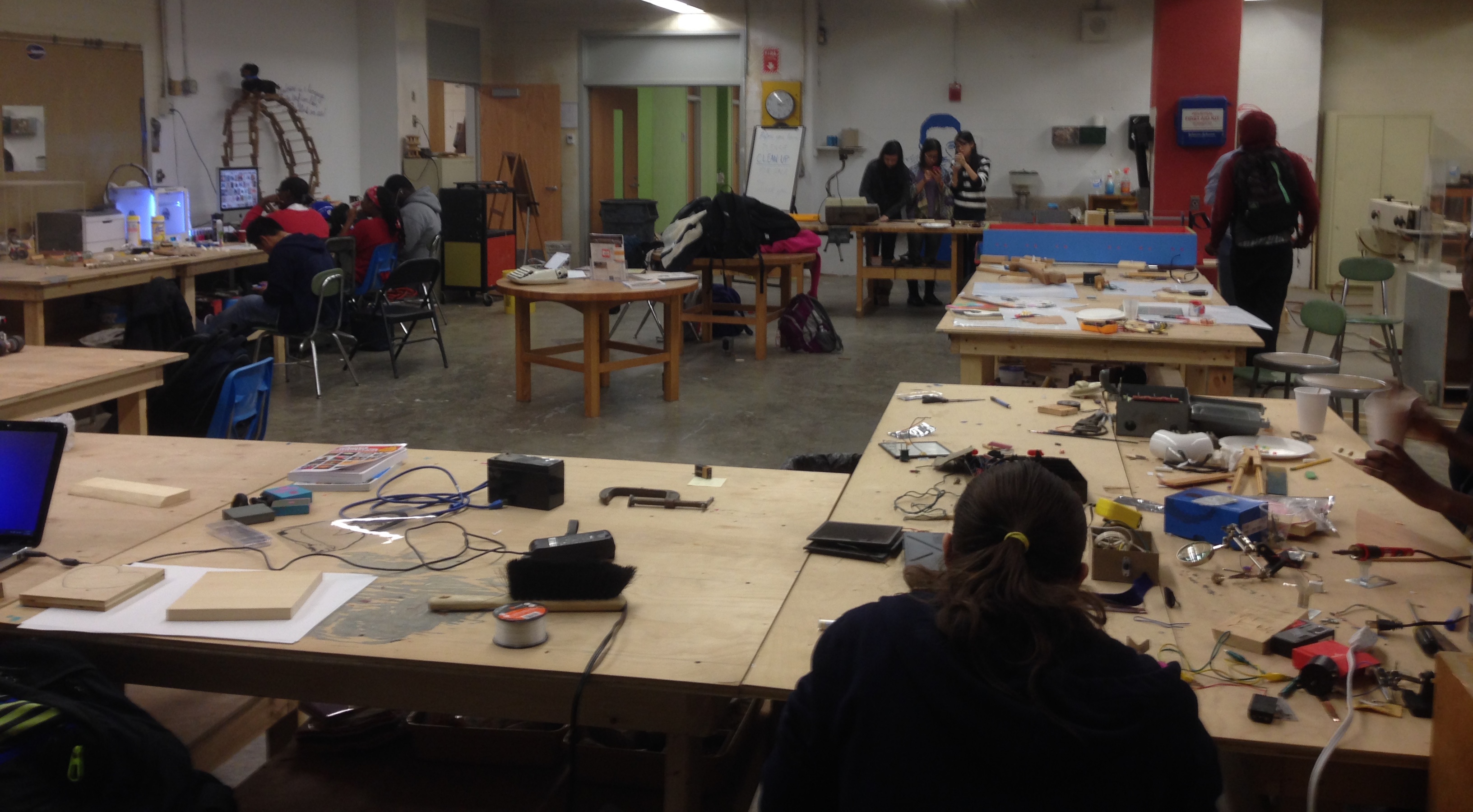 Revitalizing Malden High School’s Workbenches | Tufts Maker Network